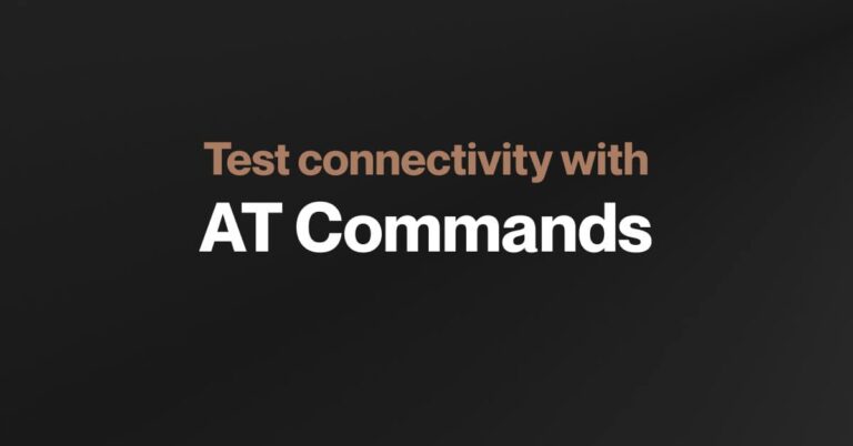 At Commands 2025 Guide Cellular For Iot Devices